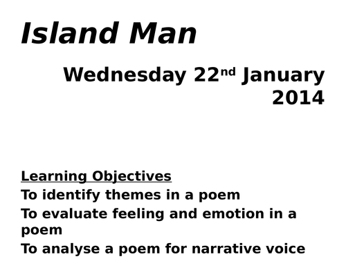 Poetry Unit of Work | Teaching Resources