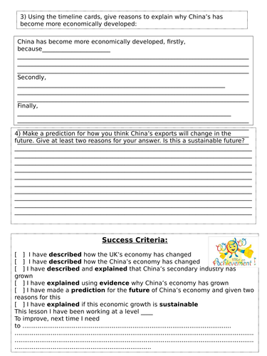 China Lesson 9 - The Emerging Superpower | Teaching Resources