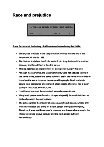 Of Mice and Men Context | Teaching Resources