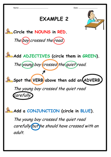 Improve a Sentence - Worksheets | Teaching Resources