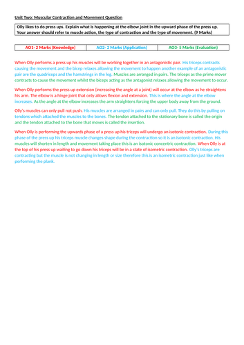 AQA GCSE PE (1-9) Long or Extended Answer Questions Pack | Teaching ...