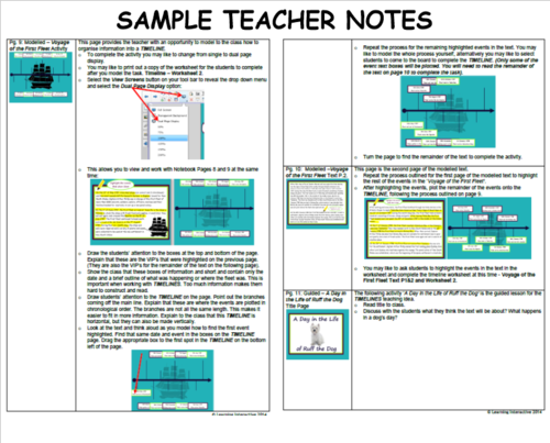 Visual Literacy - Working with Sequence Diagrams - Year 3+4 | Teaching ...