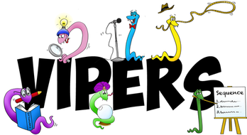 VIPERS reading strategy _ cartoon snake posters and images for display ...
