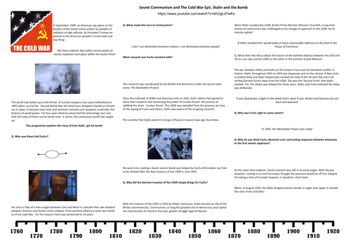 BBC History File—Soviet Communism and The Cold War Ep5. Stalin and the ...