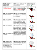 GCSE 9-1 Terminal velocity worksheet | Teaching Resources
