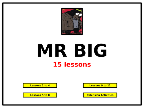 YEAR 2 CREATIVE WRITING - MR. BIG! | Teaching Resources