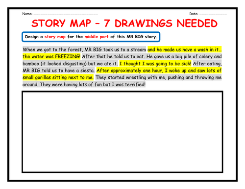 YEAR 2 CREATIVE WRITING - MR. BIG! | Teaching Resources