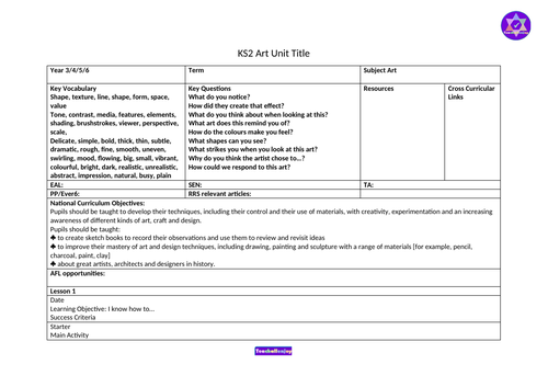 Medium Term Plan Templates | Teaching Resources