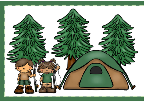 CAMPING THEMED REASONS TO READ POSTERS ND ACTIVITIES - READING ...