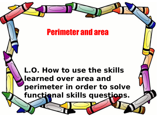 Area and Perimeter | Teaching Resources