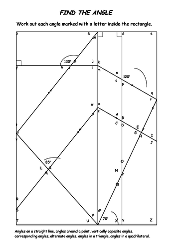Angles Revision | Teaching Resources Angles Revision | Teaching Resources
