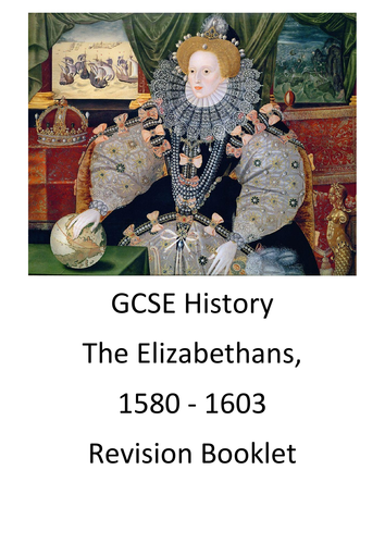 OCR SHP-B GCSE History, The Elizabethans Revision Work Booklet | Teaching Resources
