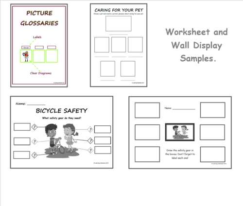 Visual Literacy – Working with Picture Glossaries – Year 1 & 2 ...