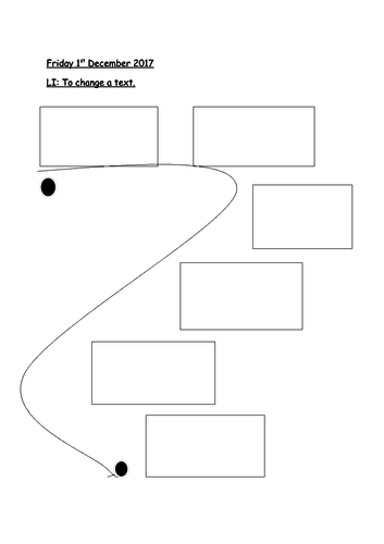 Train Ride Story Map Key Words Worksheets | Teaching Resources