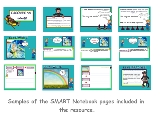Images and Descriptive Sentence Writing - Year 1 & 2 | Teaching Resources