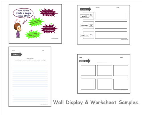 Visual Literacy – Comic Strips / Writing – Year 3 & 4 | Teaching Resources