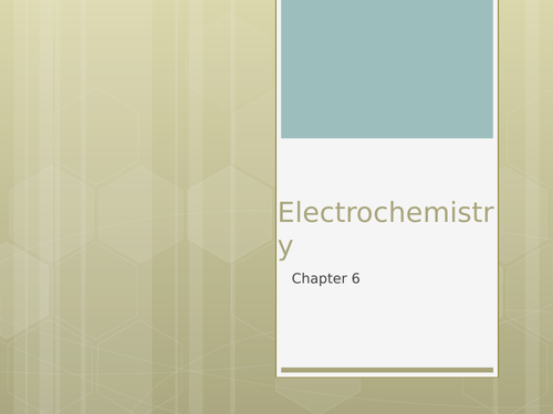 Electrolysis and Simple Cell Classroom Lesson Slides (44 Slides ...