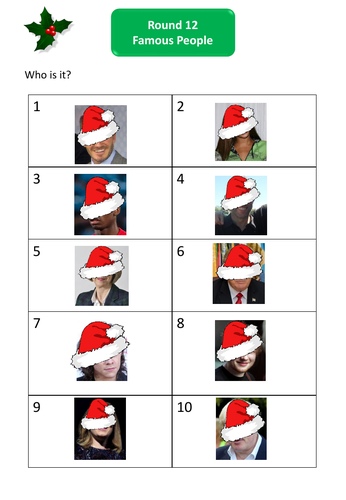Christmas Quiz - Pub Style | Teaching Resources