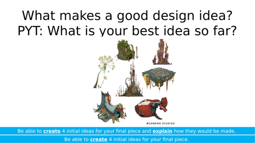 AQA Art and Design Three Dimensional Design Bundle | Teaching Resources