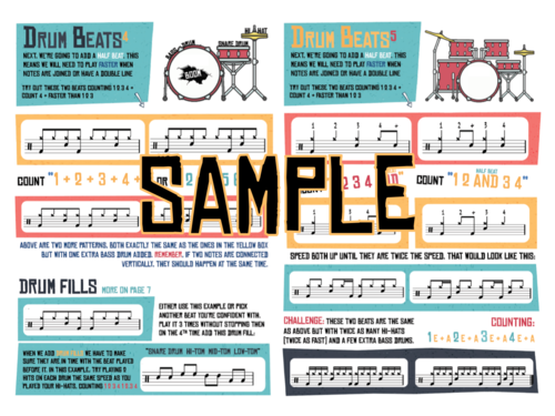 DRUM KIT | Beats For Beginners | Teaching Resources