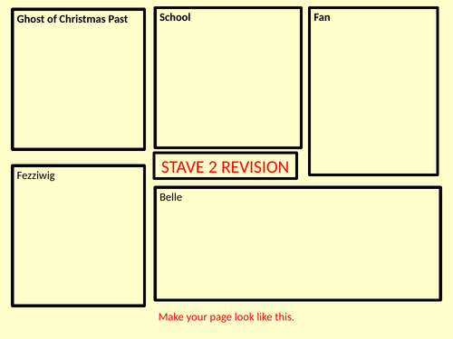 STAVE 2 - A Christmas Carol - lessons and resources | Teaching Resources