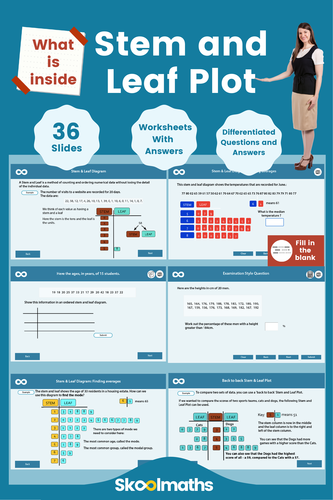 Stem and Leaf Diagrams GCSE Digital Lesson | Teaching Resources
