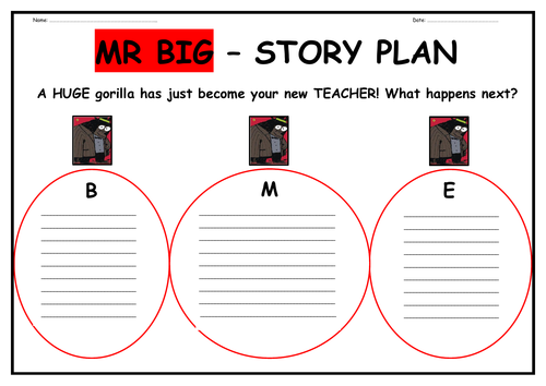 YEAR 2 CREATIVE WRITING: MR BIG! | Teaching Resources