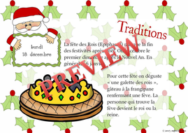 French advent calendar (Calendrier de l'avent) - A French surprise ...