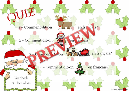 French advent calendar (Calendrier de l'avent) - A French surprise ...