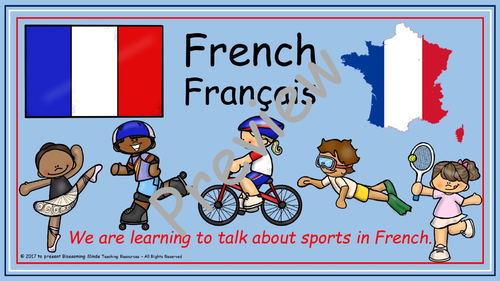 French Sports lesson and resources : Le Sport | Teaching Resources