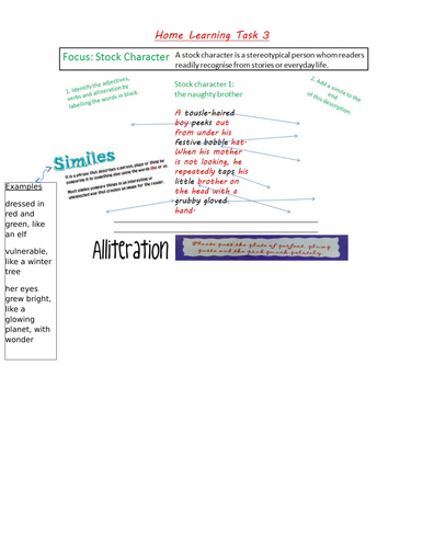 CHRISTMAS THEMED DESCRIPTIVE WRITING TASKS 4 LESSONS 3 HOMEWORKS & DIRT ...