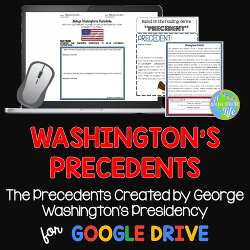 George Washington Precedents | Teaching Resources