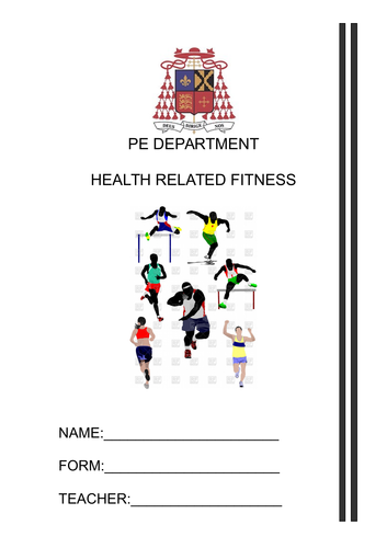 KS3 Health Related Fitness Booklet | Teaching Resources