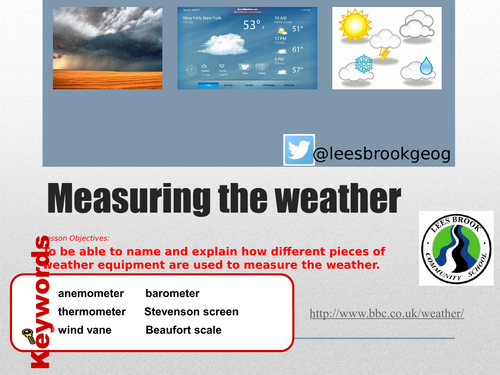 KS3 weather unit - fully resourced | Teaching Resources