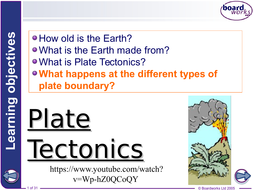 KS3 tectonics - L2 - plate boundaries - fully resourced by ...