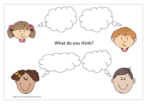 Concept Cartoon Template | Teaching Resources