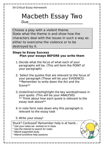 Macbeth - William Shakespeare Resources | Teaching Resources