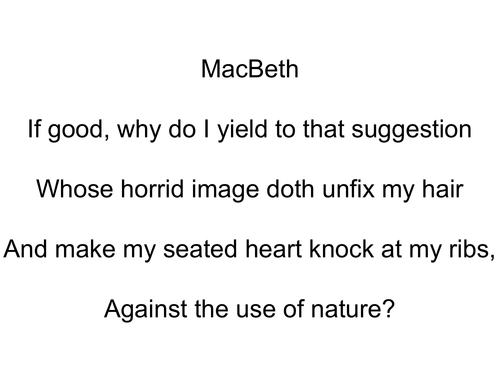 Macbeth - William Shakespeare Resources | Teaching Resources