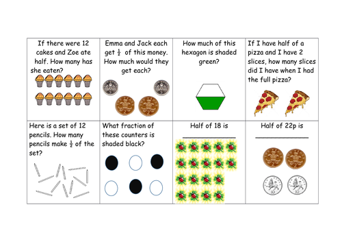 Year 2 Fractions reasoning lesson | Teaching Resources Year 2 Fractions reasoning lesson | Teaching Resources