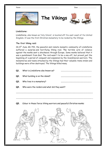 Vikings - PowerPoint and Activities | Teaching Resources