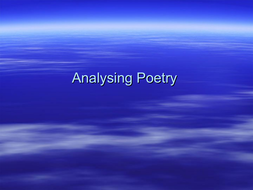 Mean Time, by Carol Ann Duffy | Teaching Resources