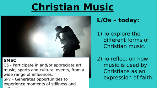 Christianity and Music | Teaching Resources