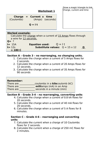 Electrical currents and energy transfer - complete lesson (GCSE 1-9 ... Electrical currents and energy transfer - complete lesson (GCSE 1-9 ...