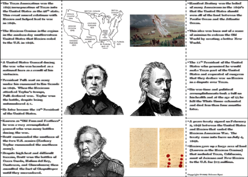 Mexican American War Lapbook | Teaching Resources