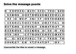 Solve the message puzzle about Burke and Hare | Teaching Resources