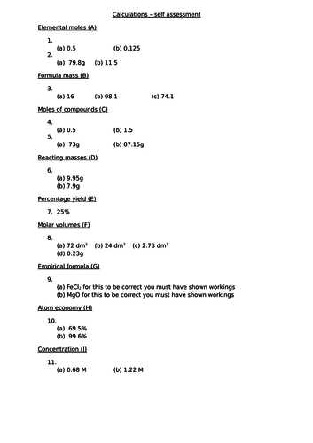 Conservation of Mass - NEW AQA GCSE | Teaching Resources