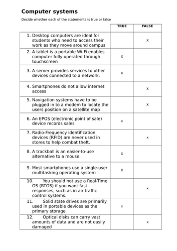 BTEC ICT Level 3 Unit 1: Information Technology Systems, Learning Aim A ...