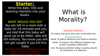 Moral Decision Making L1 | Teaching Resources