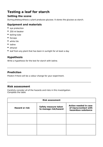 AQA new specification-Photosynthesis-B8.1 | Teaching Resources AQA new specification-Photosynthesis-B8.1 | Teaching Resources
