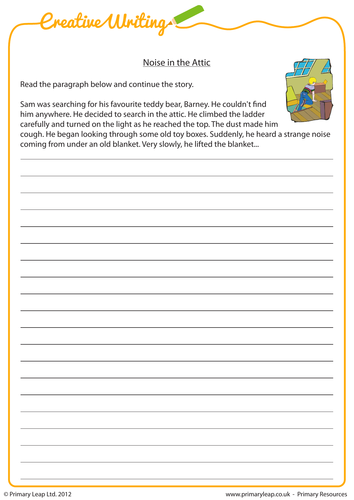 Creative Writing - Noise in the Attic | Teaching Resources